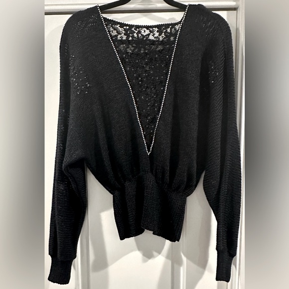 Nannell | Sweaters | Vintage Nannell Batwing Knit Sweater With ...